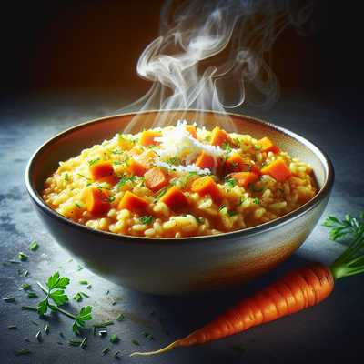 Carrot Risotto - Home