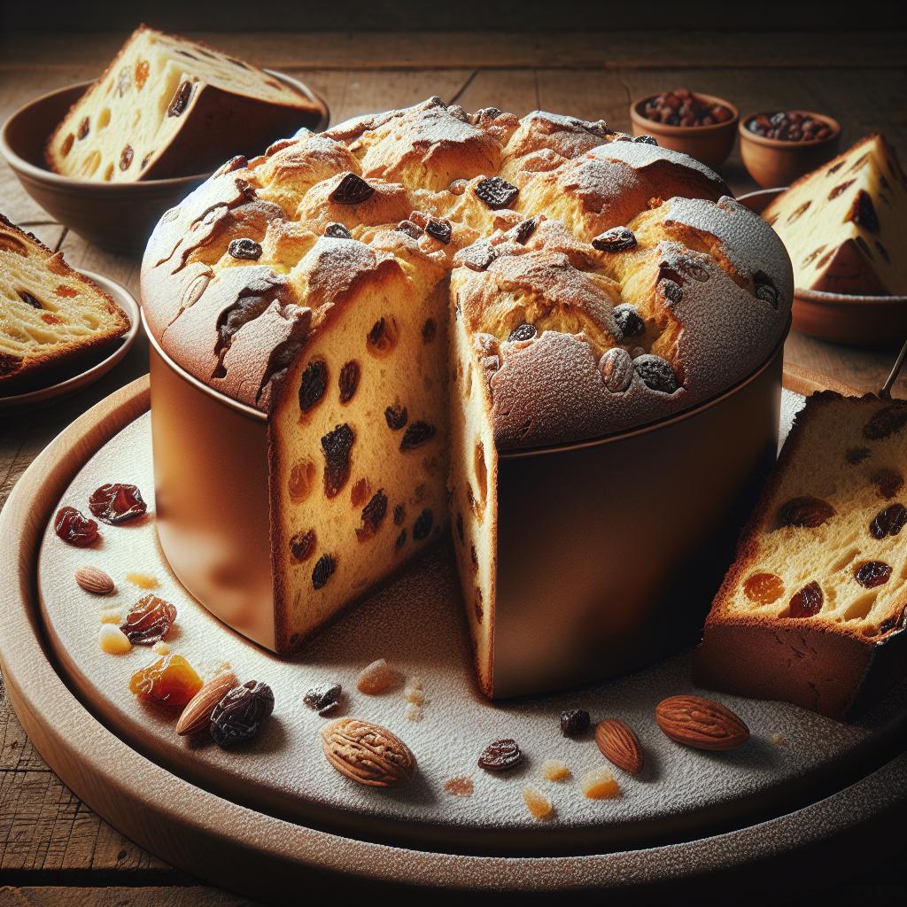 Panettone Cake - Home