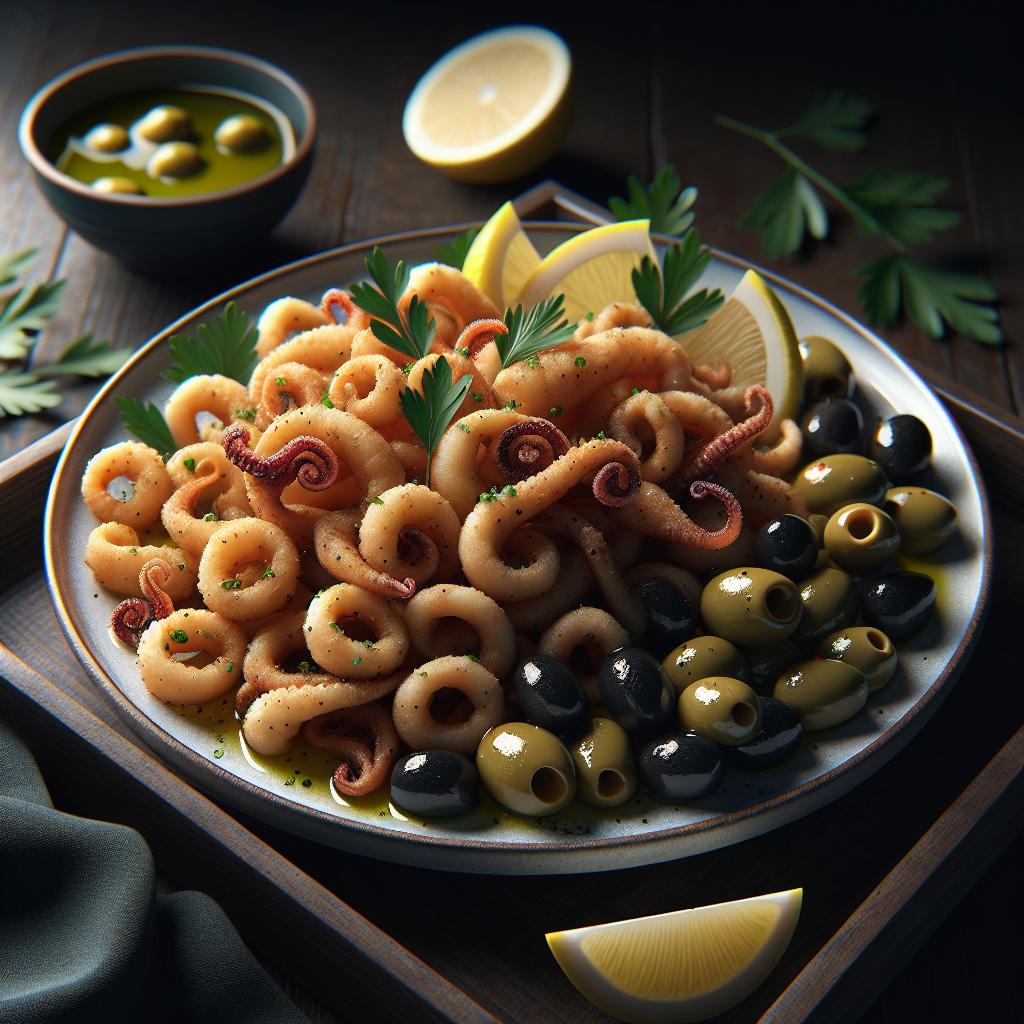 Calamari alle olive - Home