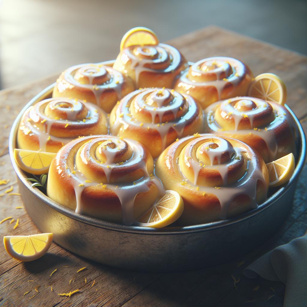 Lemon rolls - Home