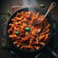 Short Mafalde with Meat Sauce - Home