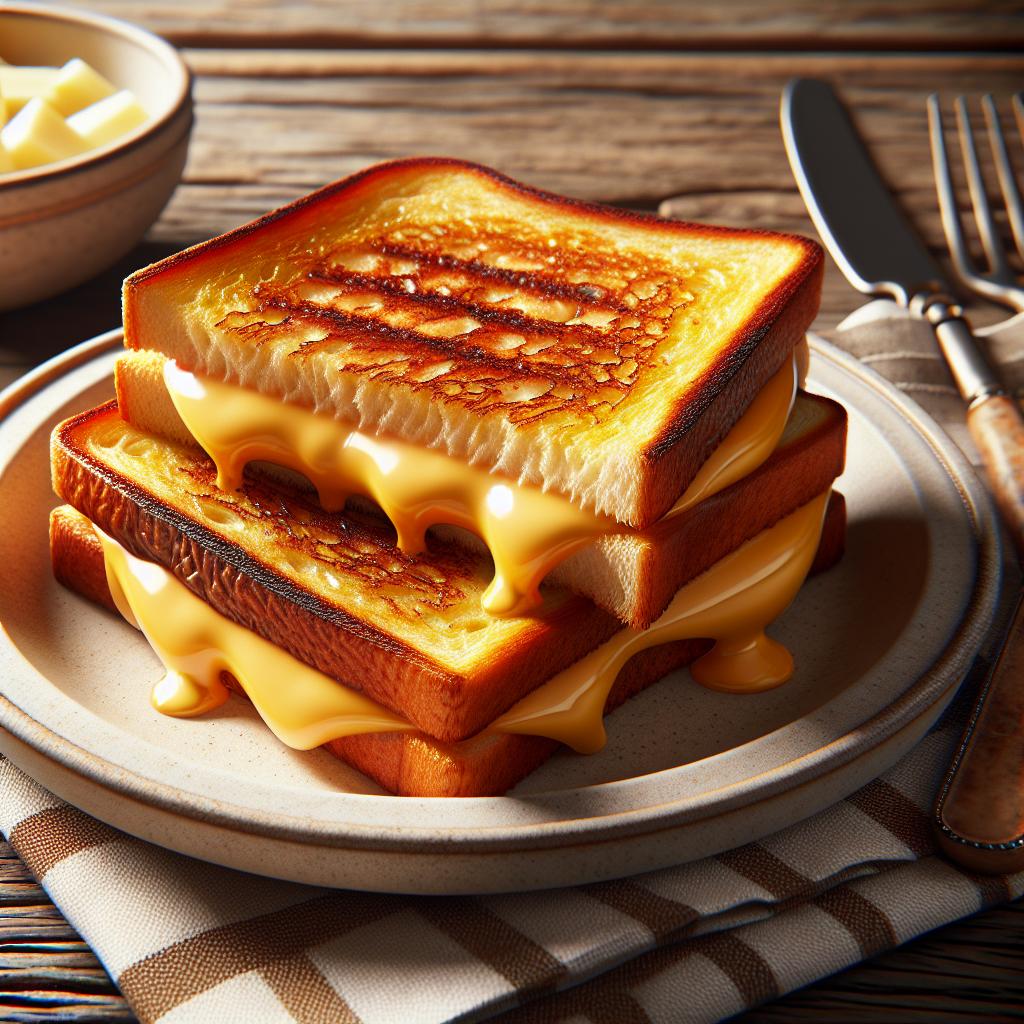 Grilled cheese sandwich - Home