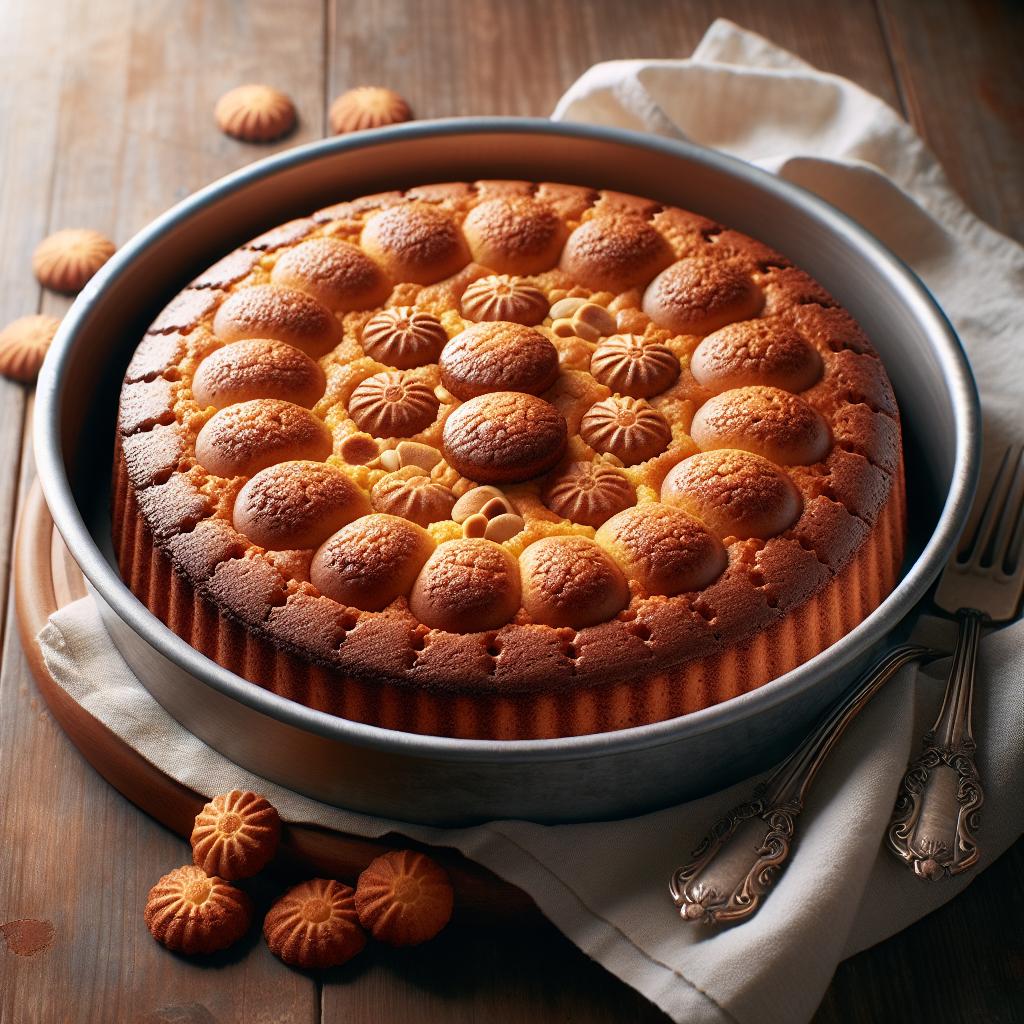Amaretti Cake - Home