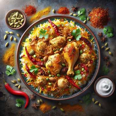One-pot Chicken Biryani - Home