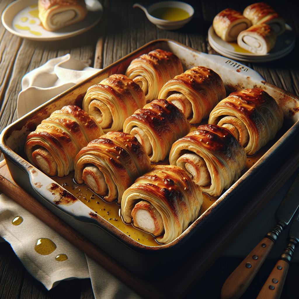 Chicken rolls - Home