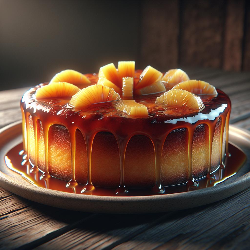 Pineapple Nua Cake - Home